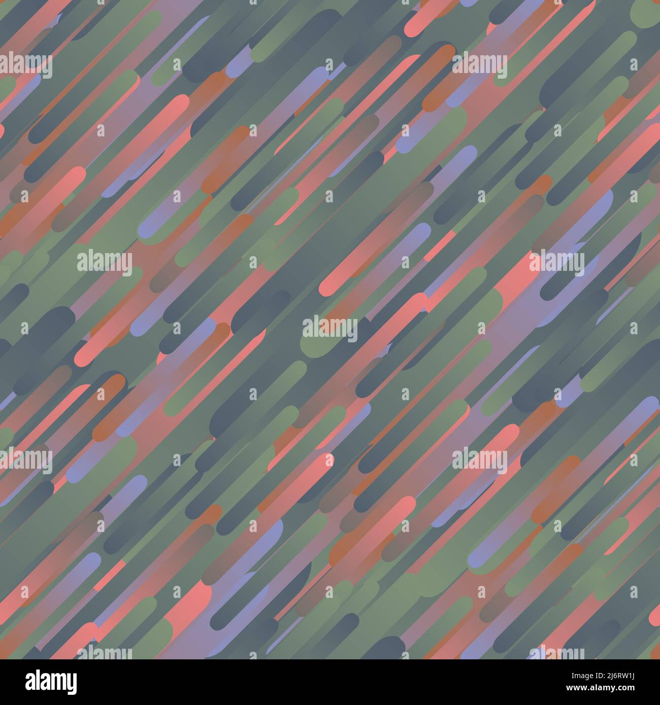 Seamless funky pill shaped gradient lines surface pattern design for ...