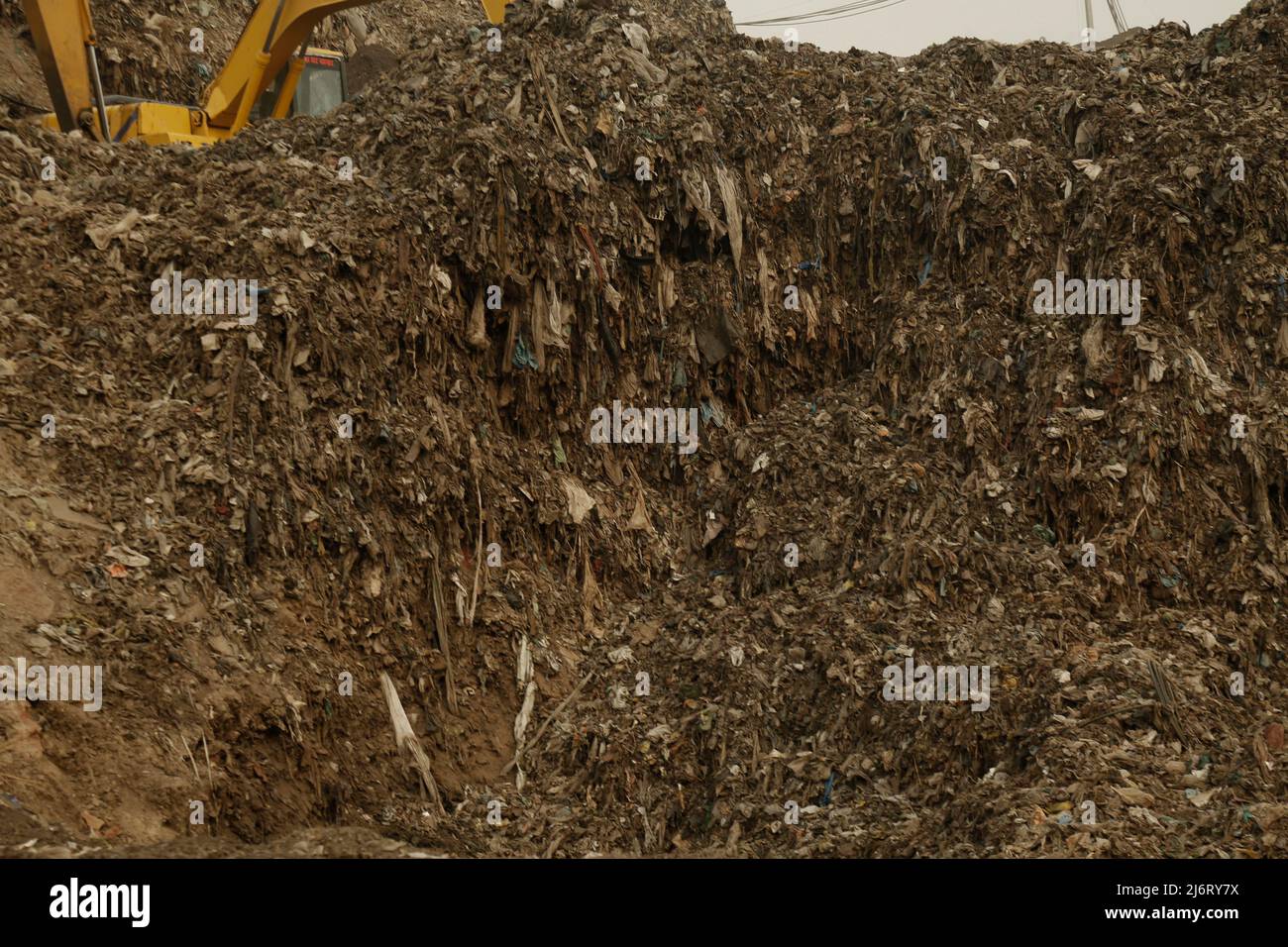 May 3, 2022, Delhi, Delhi, India: Garbage dumping at the Bhalswa ...