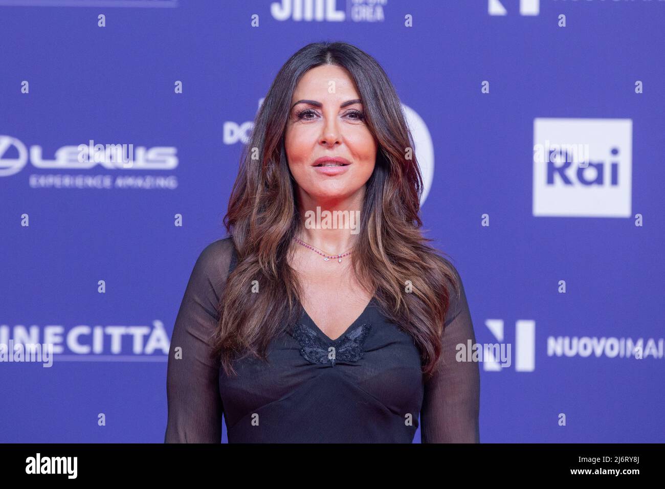 May 3, 2022, Rome, Italy: Sabrina Ferilli attends the red carpet of ...