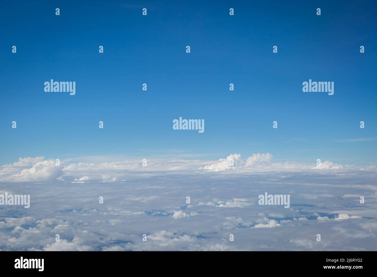 sky and clouds view from airplan background Stock Photo - Alamy