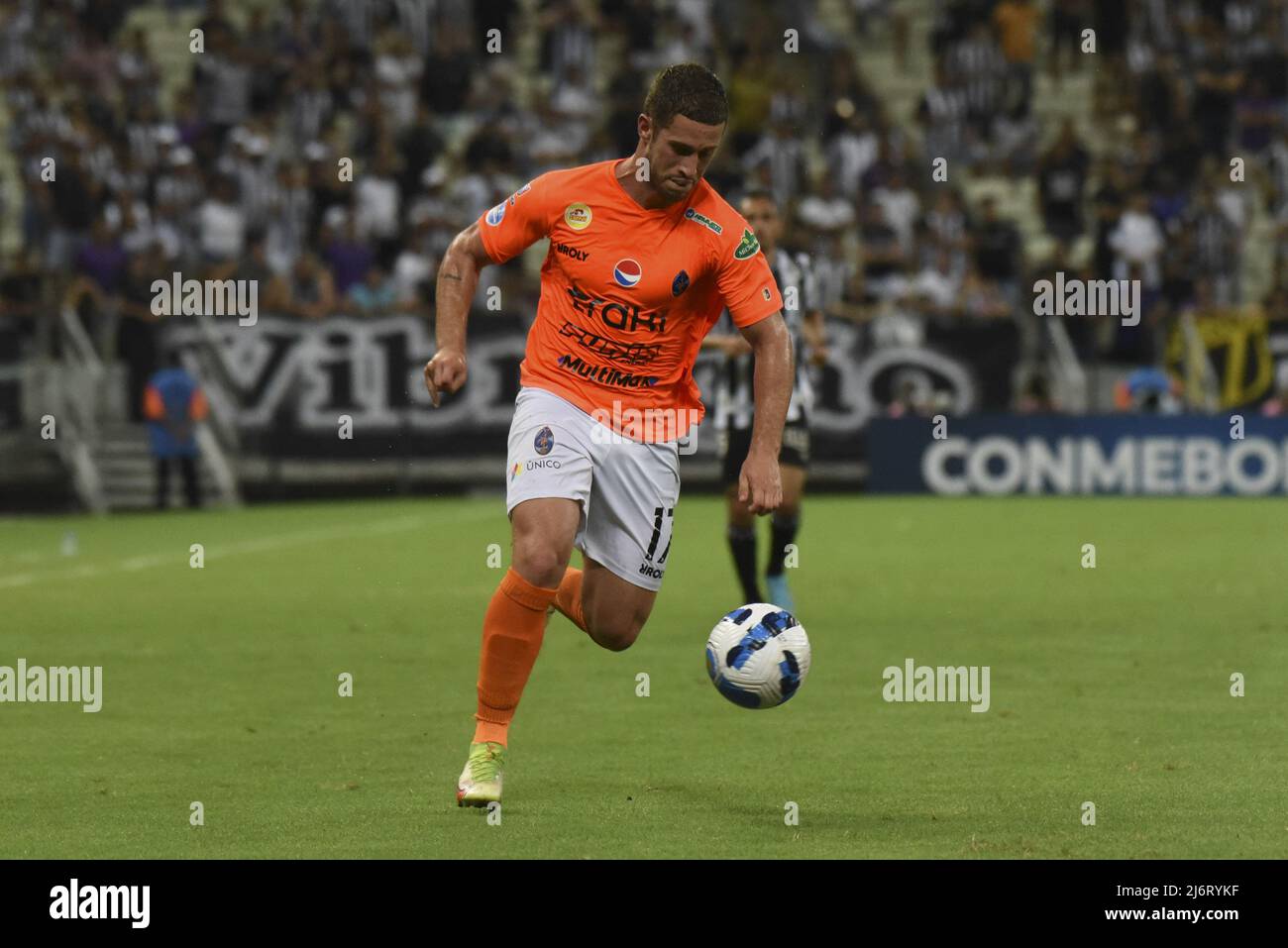 Fortaleza, Brazil. 03/05/2022 Action during the Copa Sudamericana ...