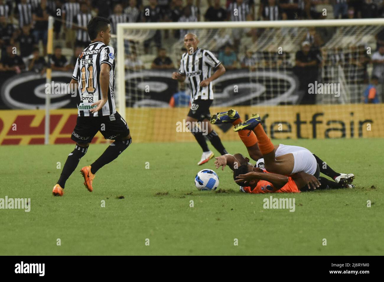 Fortaleza, Brazil. 03/05/2022 Action during the Copa Sudamericana ...