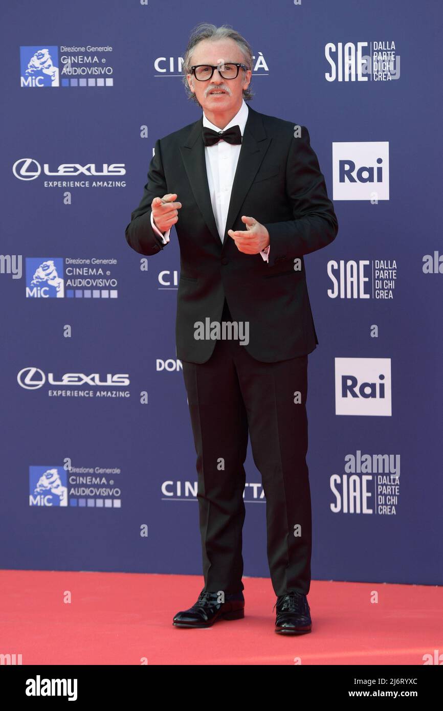 Fabrizio Ferracane attends the red carpet of the 67th Premi David di ...