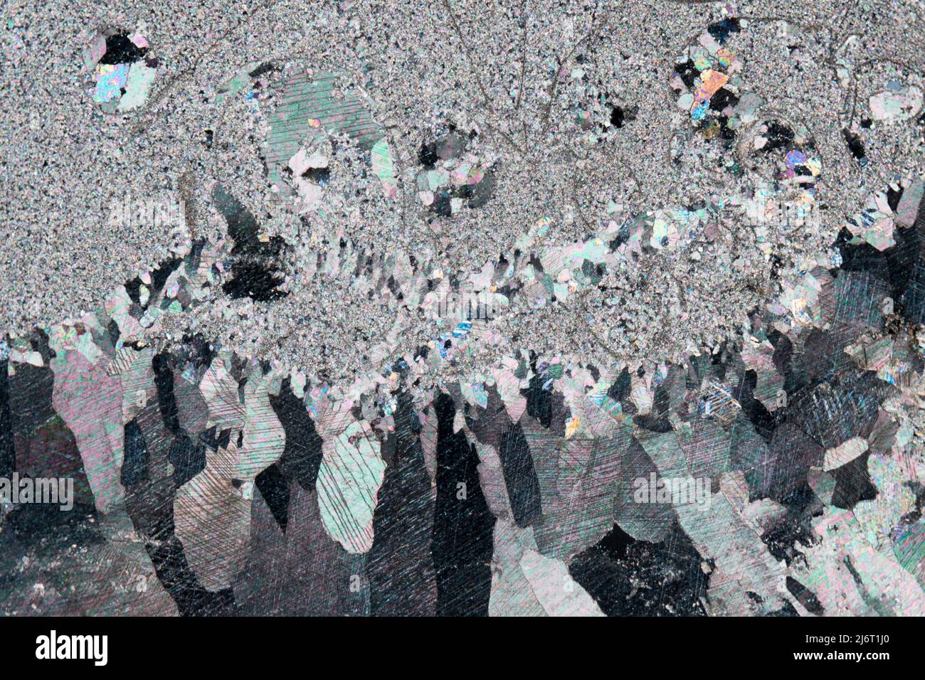 Limestone, light micrograph Stock Photo - Alamy