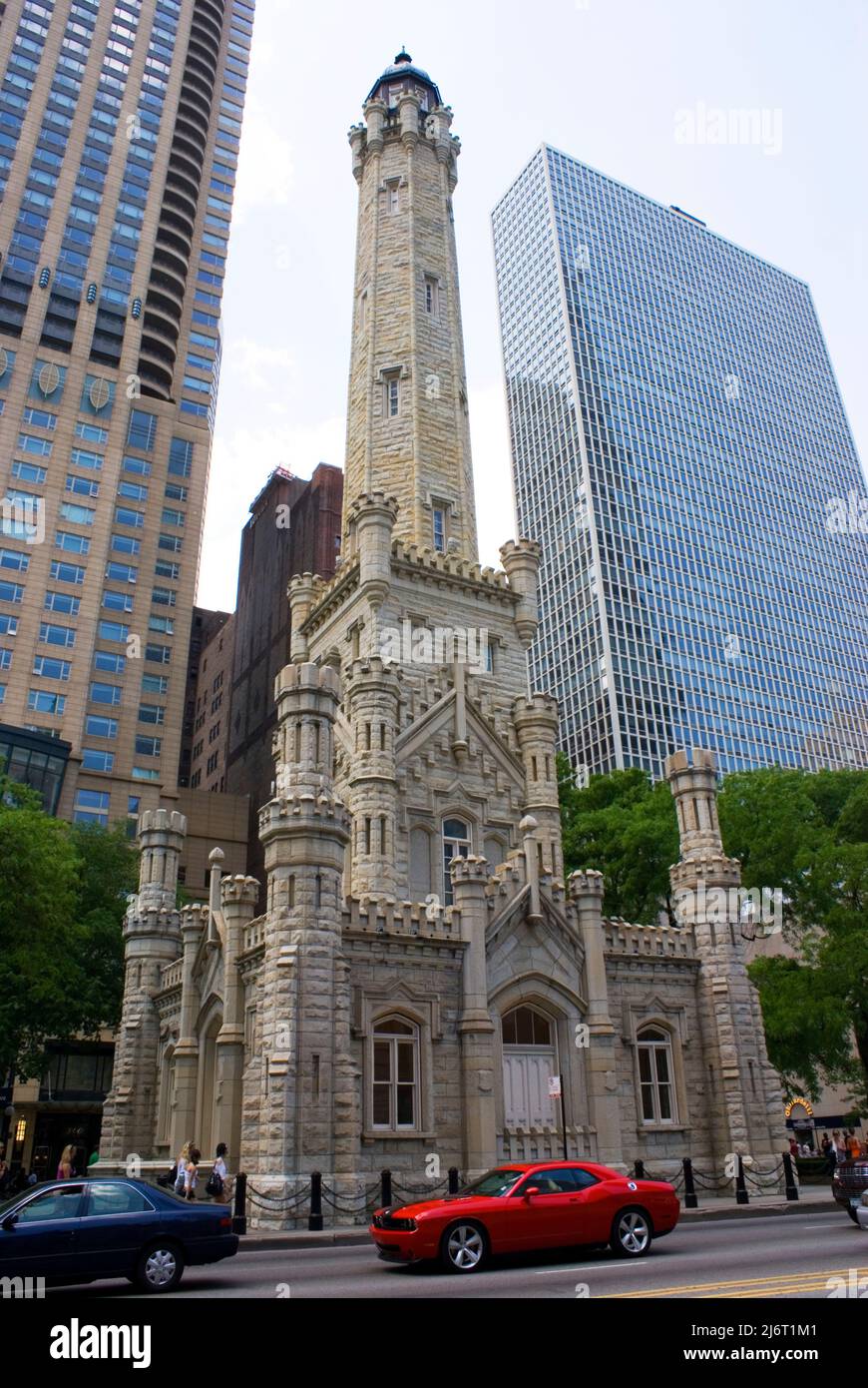 Chicago Water Tower Stock Photo - Alamy