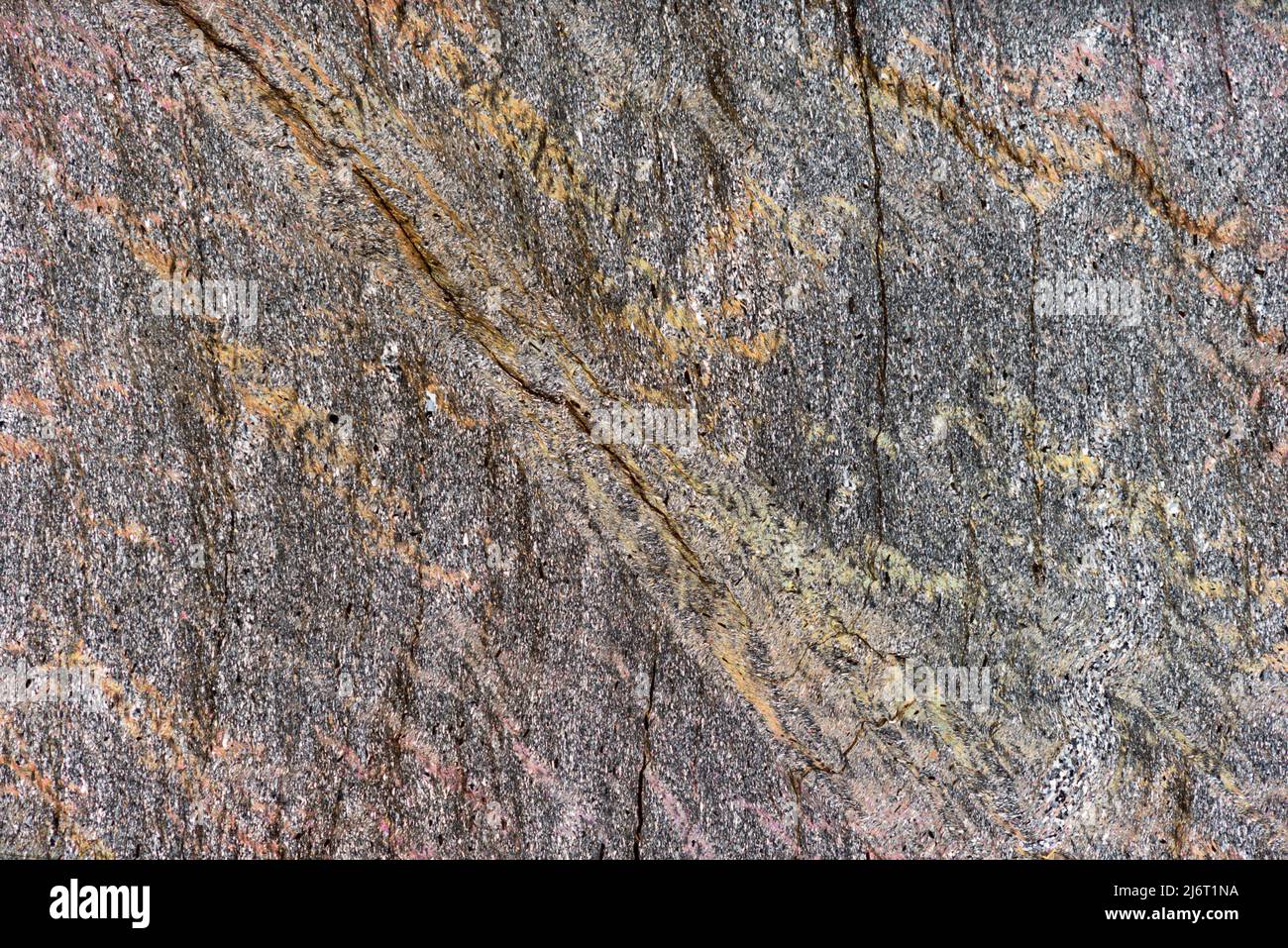 Quartz phyllite, light micrograph Stock Photo - Alamy