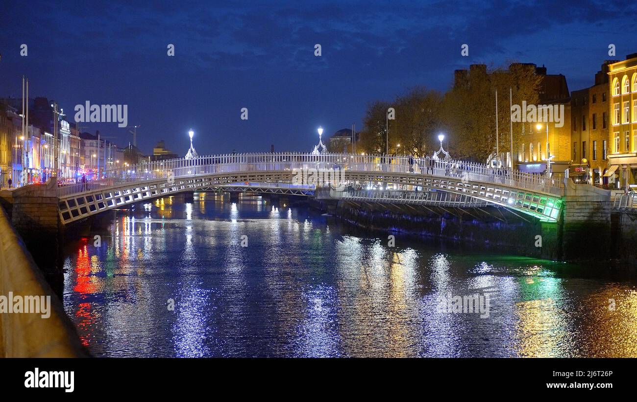 River liffey aerial hi-res stock photography and images - Alamy