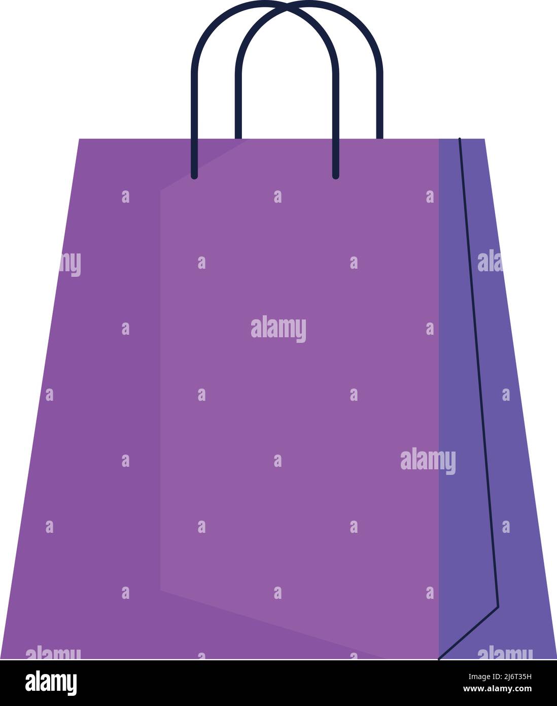 purple shopping bag Stock Vector Image & Art - Alamy
