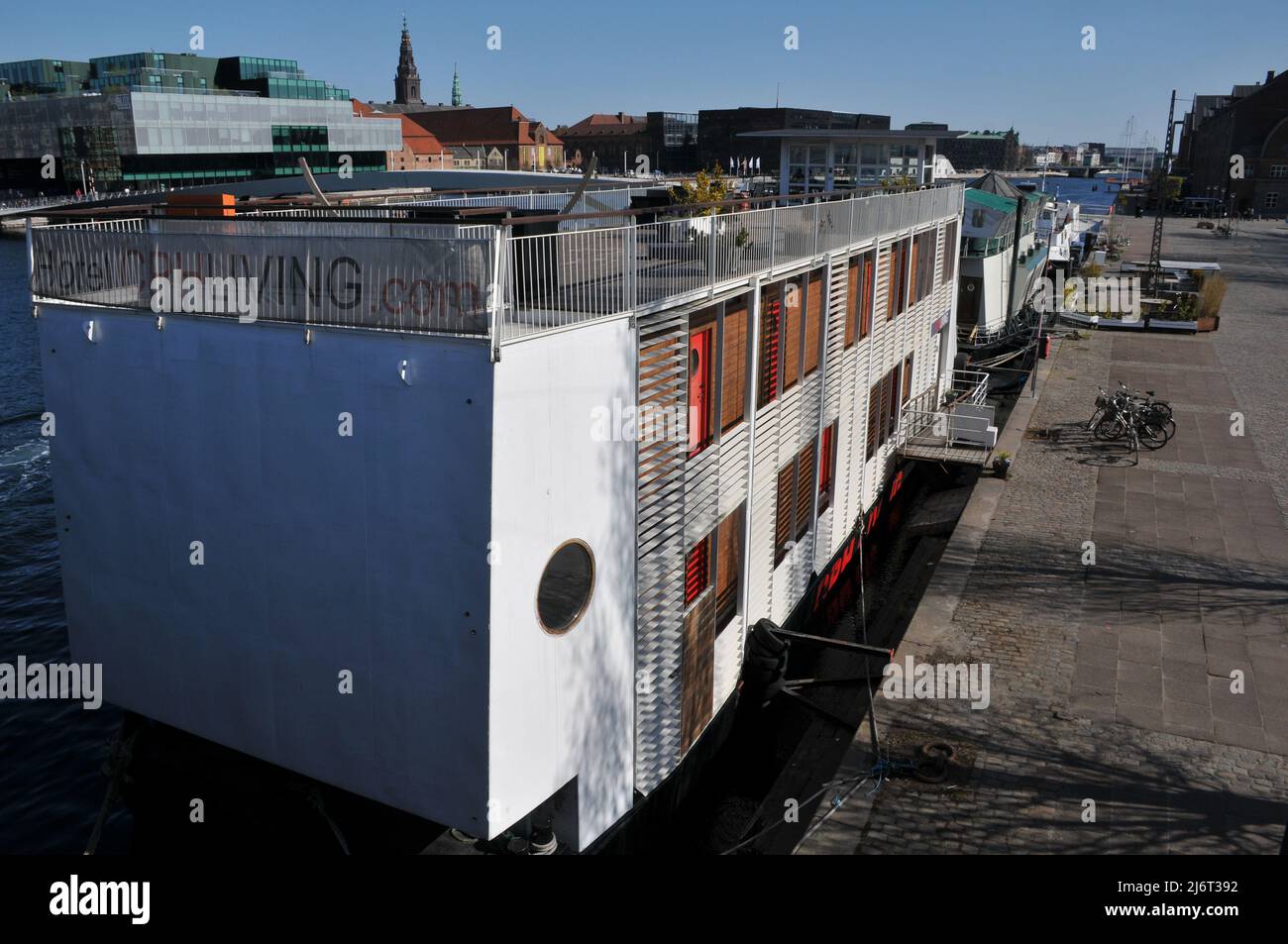 Copenhagen/Denmark/22 April 2022/New systle of living in Copenhagen ...