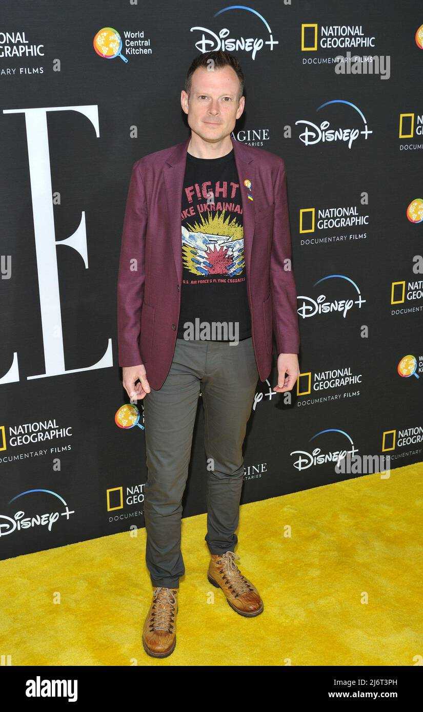 Nathan Mook attends the NY premiere of We Feed People at the SVA ...