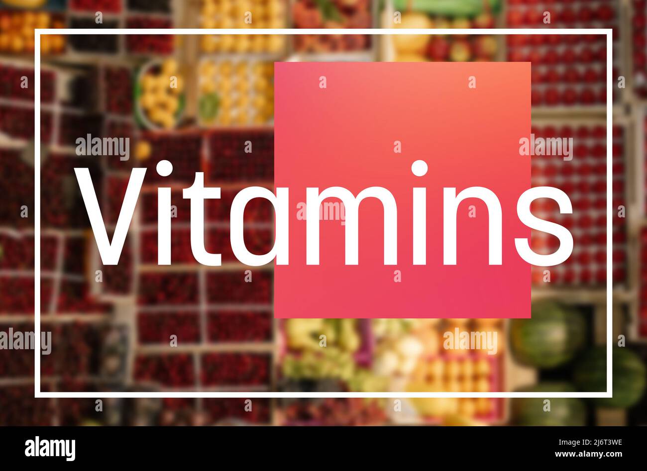 The word vitamins hi-res stock photography and images - Alamy