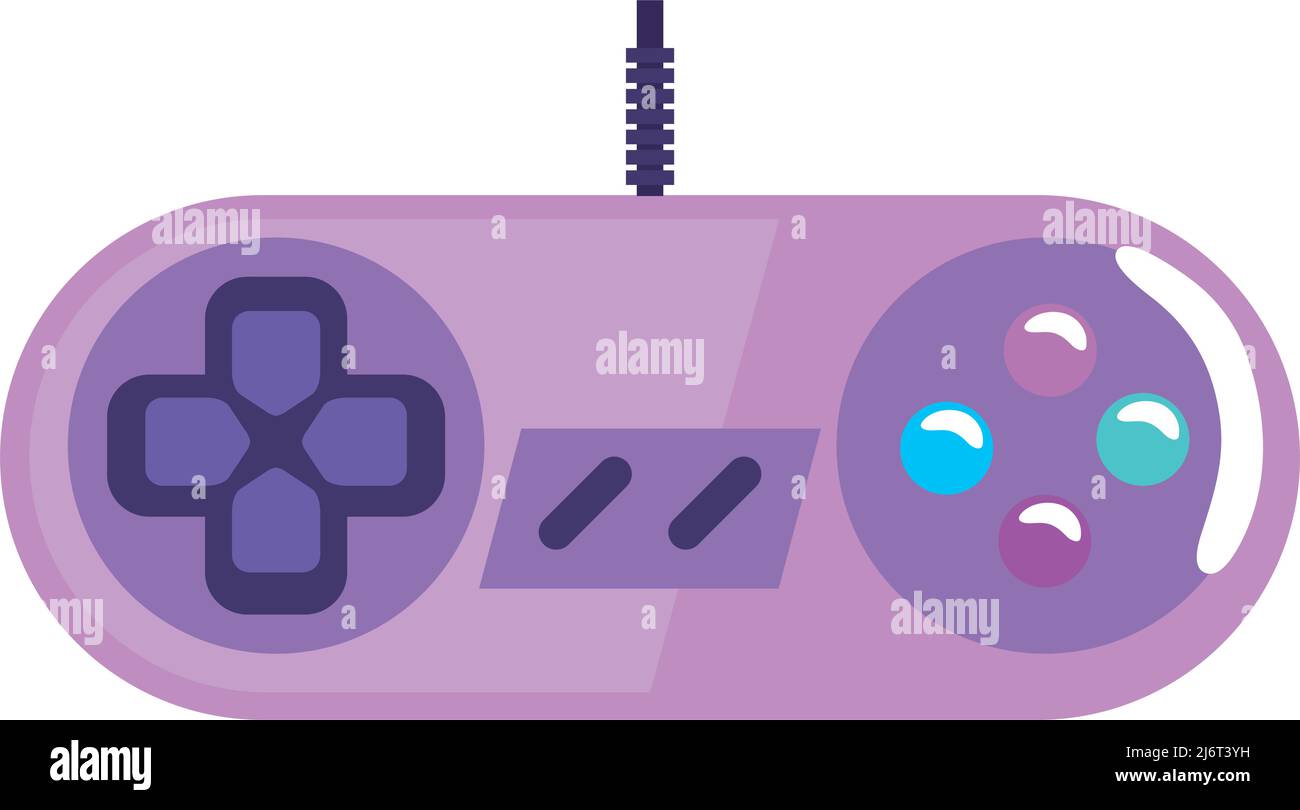 lilac video game control Stock Vector Image & Art - Alamy