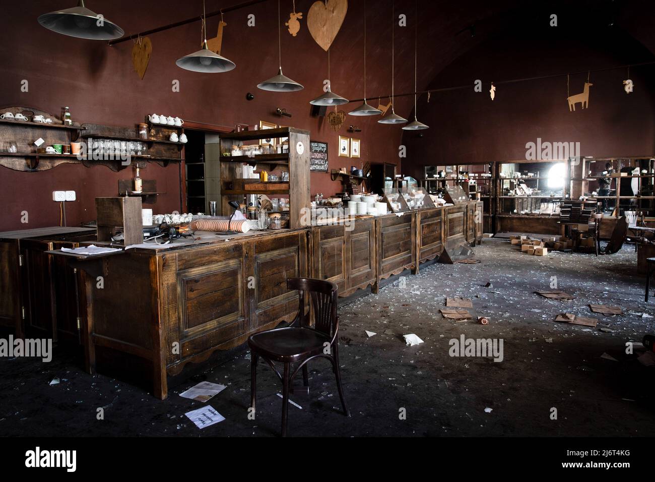 Russian restaurant interior usa hi-res stock photography and images - Alamy