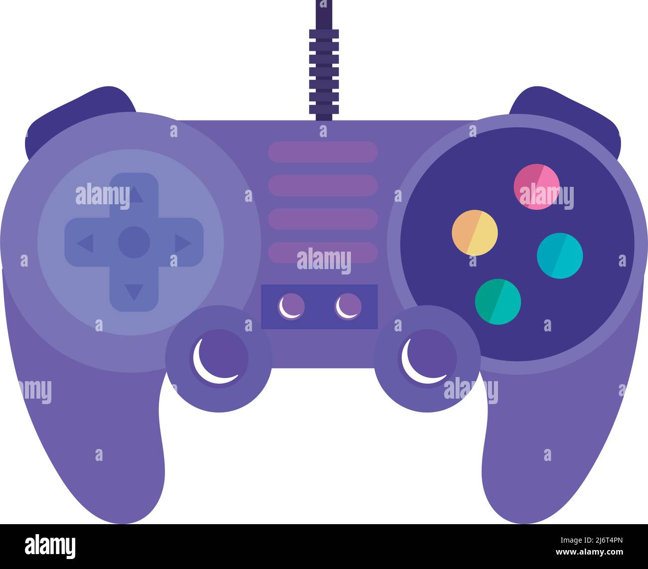 video game control purple Stock Vector Image & Art - Alamy