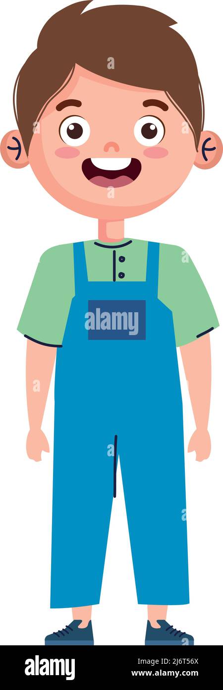 smiling little boy Stock Vector Image & Art - Alamy