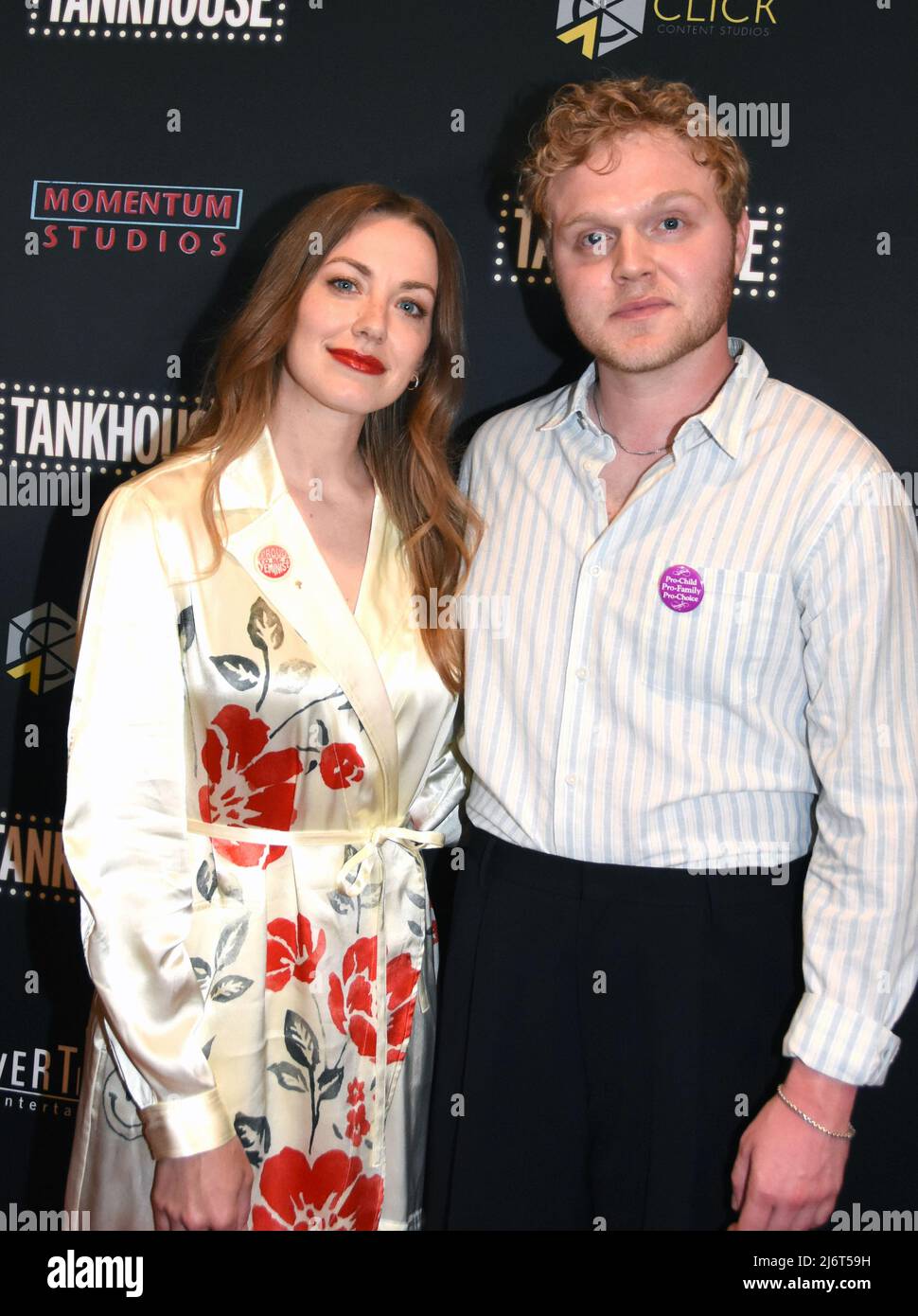 West Hollywood, California, USA 3rd May 2022 Actress Sara Lindsey and ...