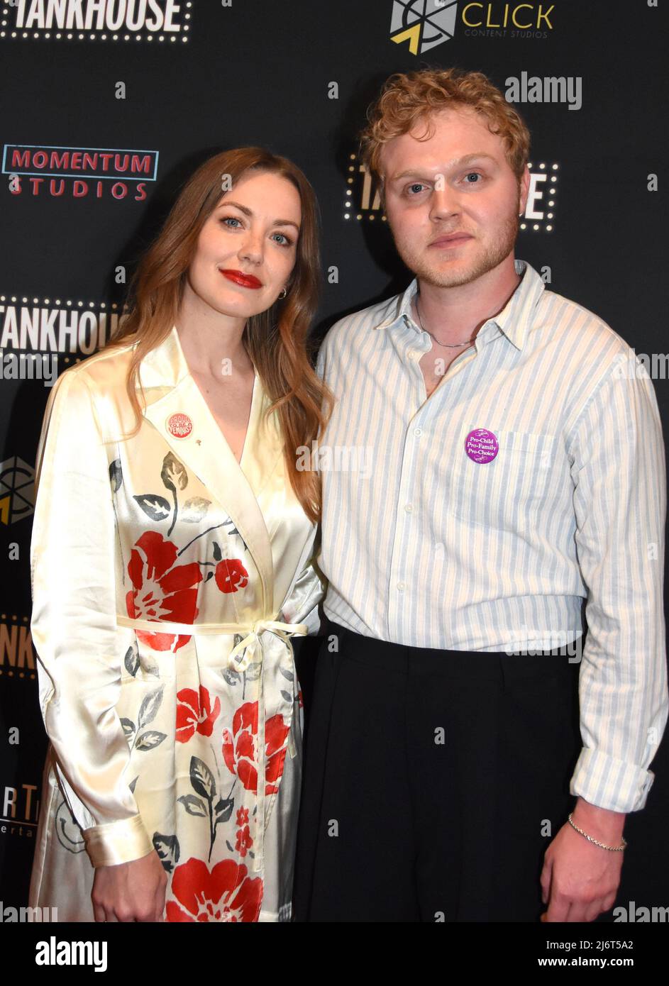 West Hollywood, California, USA 3rd May 2022 Actress Sara Lindsey and ...