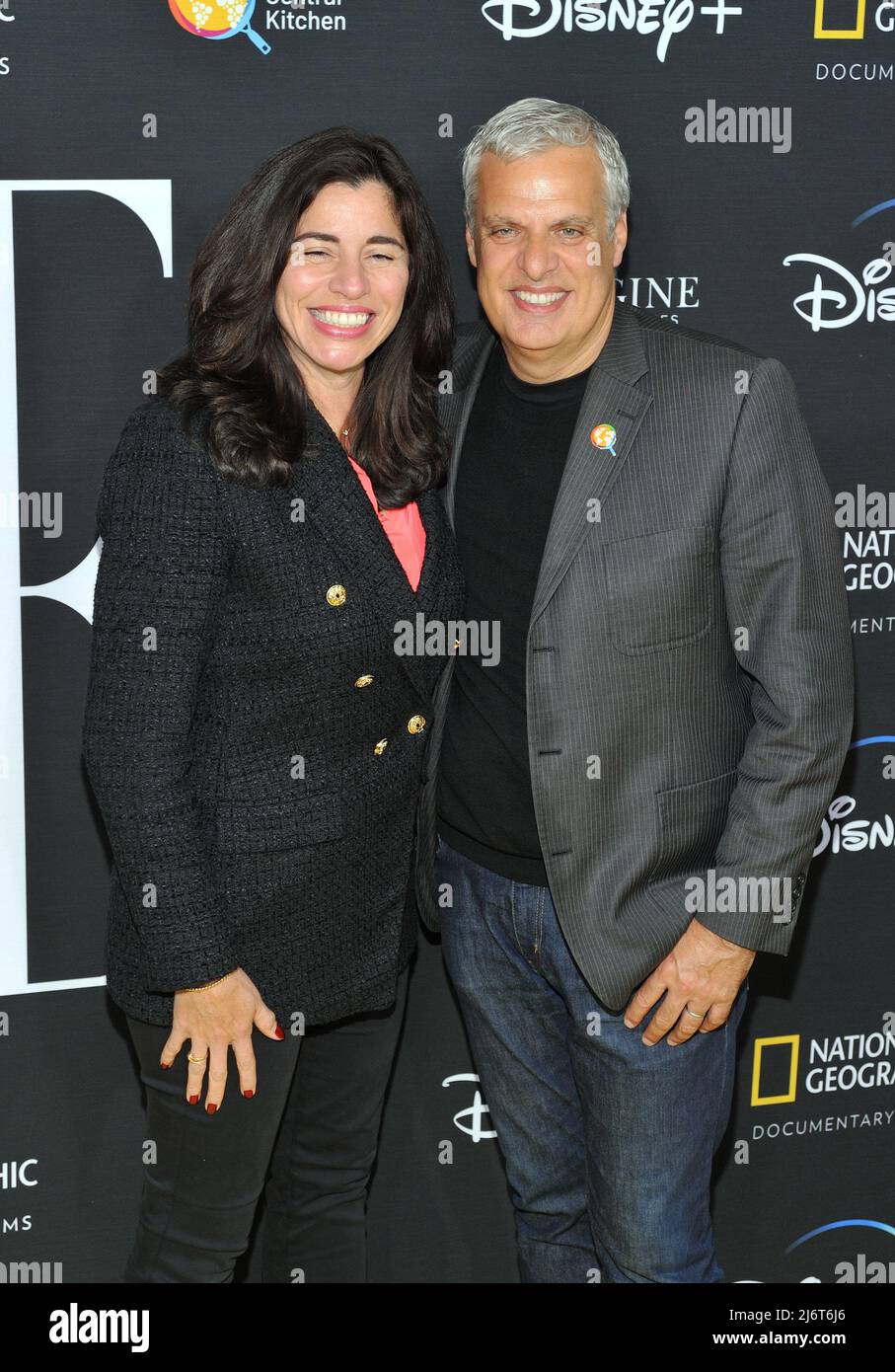 L-R: Sandra Ripert and Eric Ripert attend the NY premiere of We Feed ...
