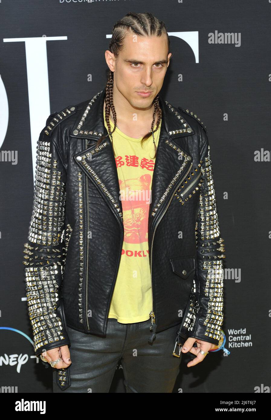 Kyle Glenn attends the NY premiere of We Feed People at the SVA Theater ...