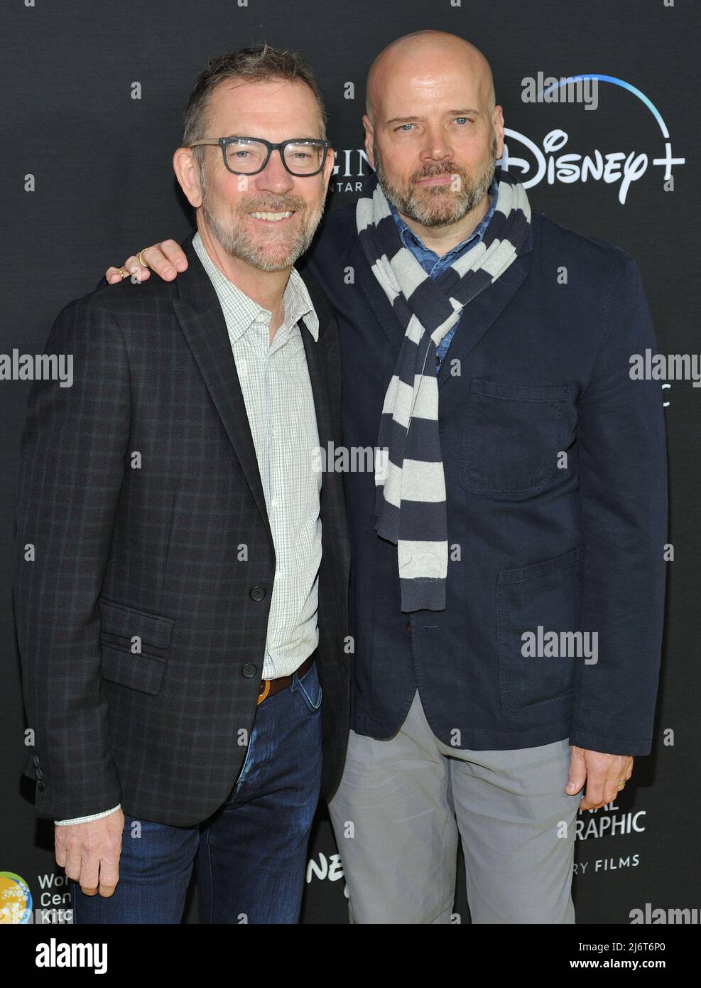 L-R: Ted Allen and Barry Rice attend the NY premiere of We Feed People ...