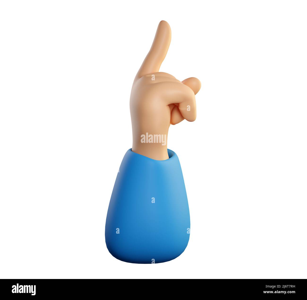 Pointing human hand. Touch, click or attention one finger sign of ...