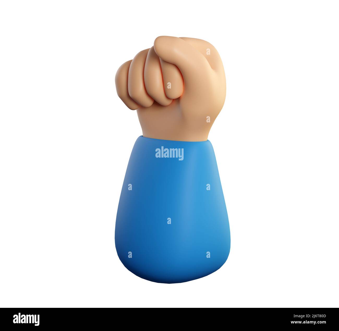 Human hand fist gesture. Power, fight, protest or strenght concept ...