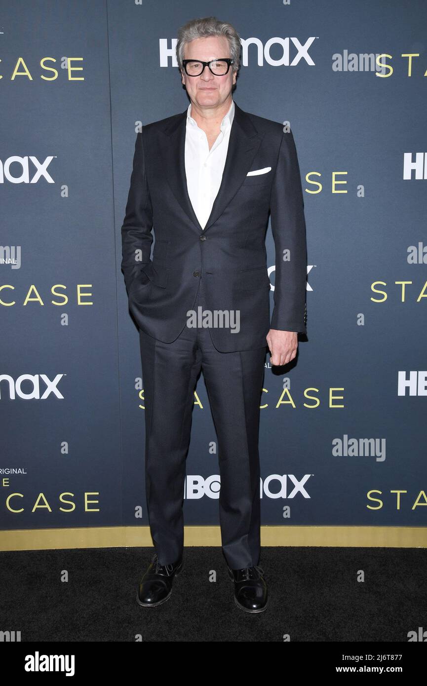 Actor Colin Firth attends HBO Max's "The Staircase" New York Premiere ...