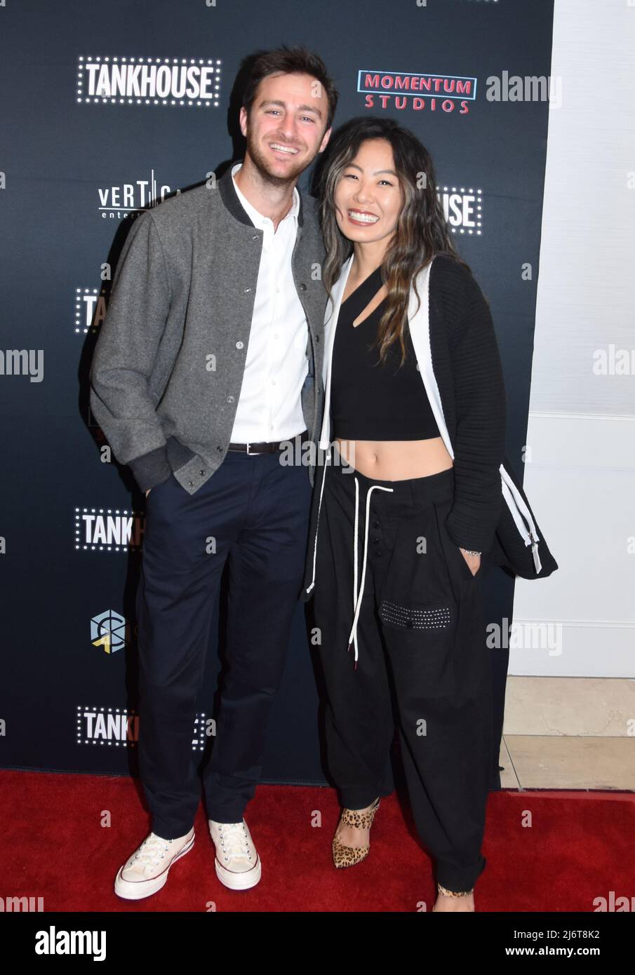 West Hollywood, California, USA 3rd May 2022 Adam Kopp and Actress ...