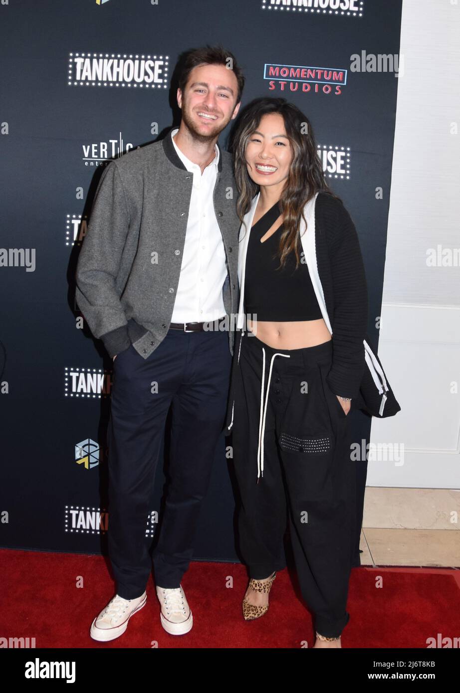 West Hollywood, California, USA 3rd May 2022 Adam Kopp and Actress ...