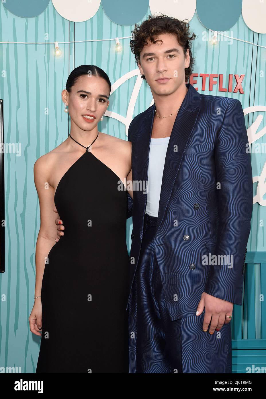 San Diego, CA on May 4, 2022, Emma Pasarow and Belmont Calmeli walking ...