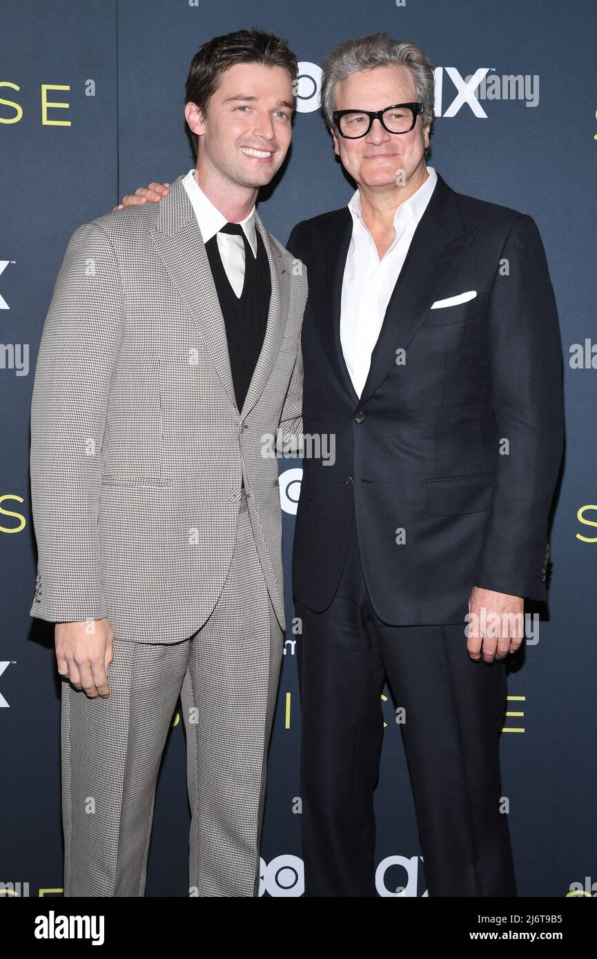 (L-R) Patrick Schwarzenegger and Colin Firth attend HBO Max's "The ...