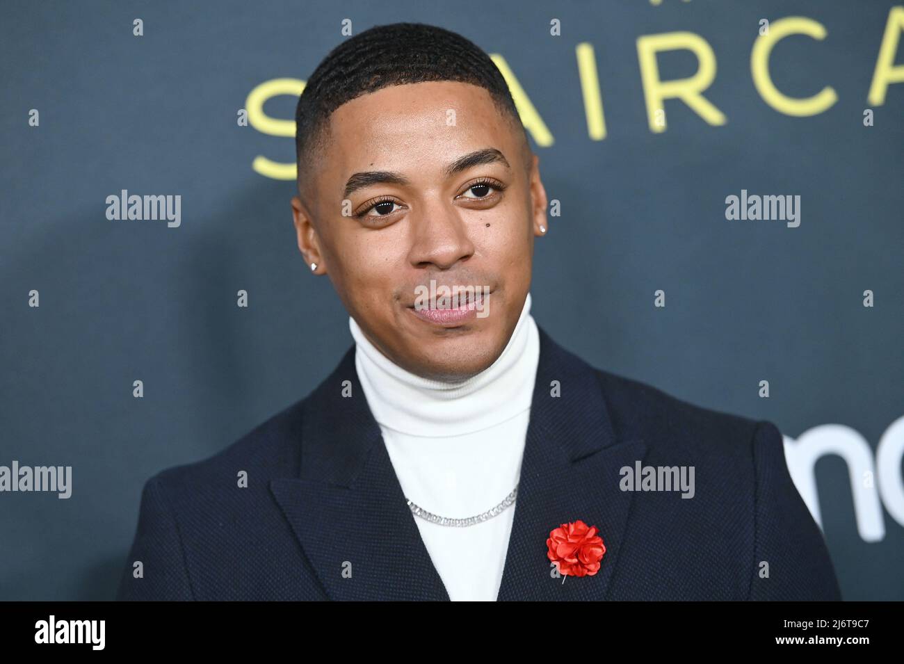 New York, NY, May 3, 2022. Justiin A. Davis attends HBO Max's "The ...