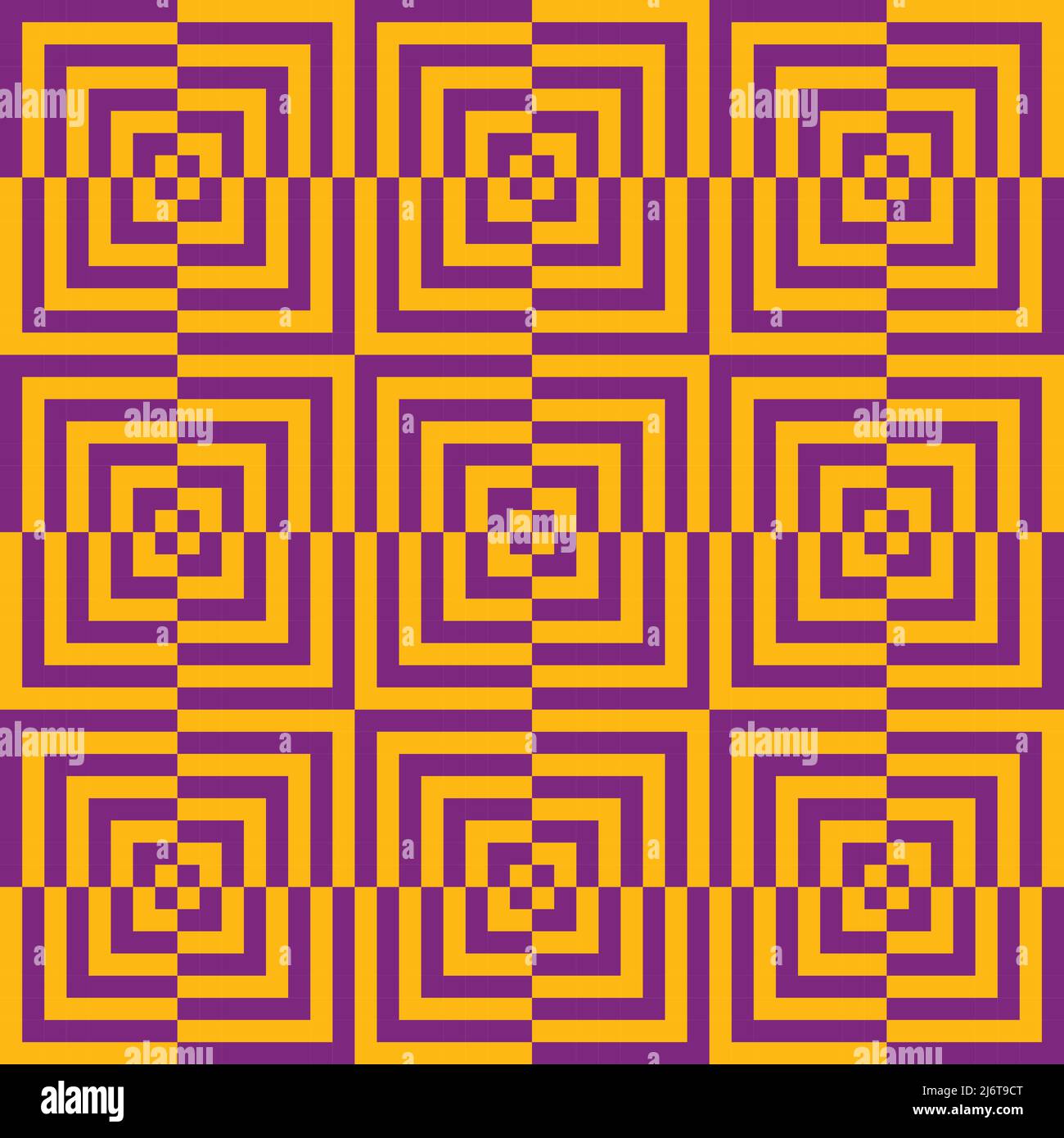 Abstract vector seamless op art pattern. Graphic ornament. Optical ...