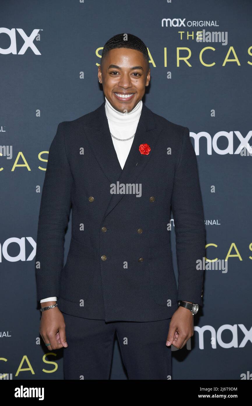 New York, NY, May 3, 2022. Justiin A. Davis attends HBO Max's "The ...