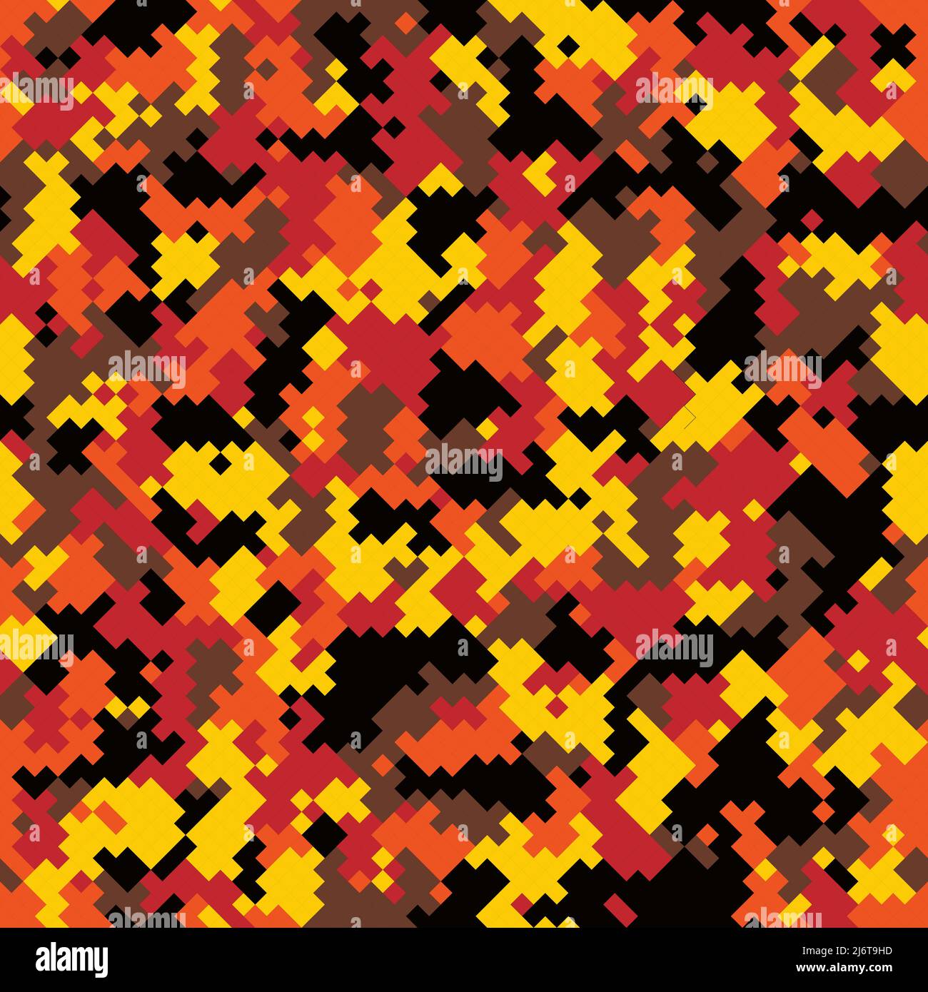 Africa colors seamless pattern camouflage background of pixel spots ...