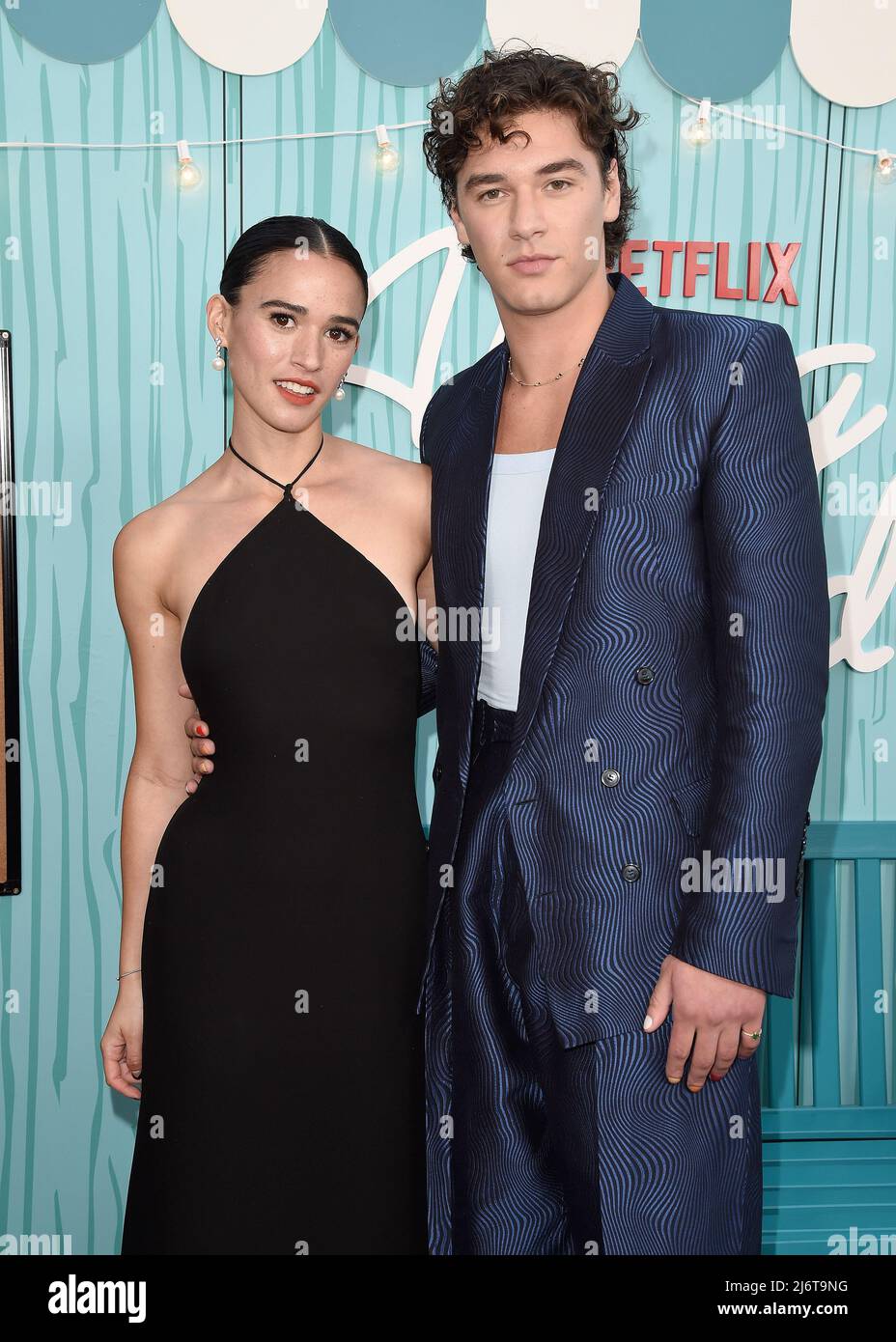 San Diego, CA on May 4, 2022, Emma Pasarow and Belmont Calmeli walking ...