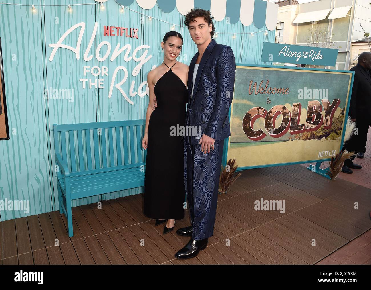 San Diego, CA on May 4, 2022, Emma Pasarow and Belmont Calmeli walking ...