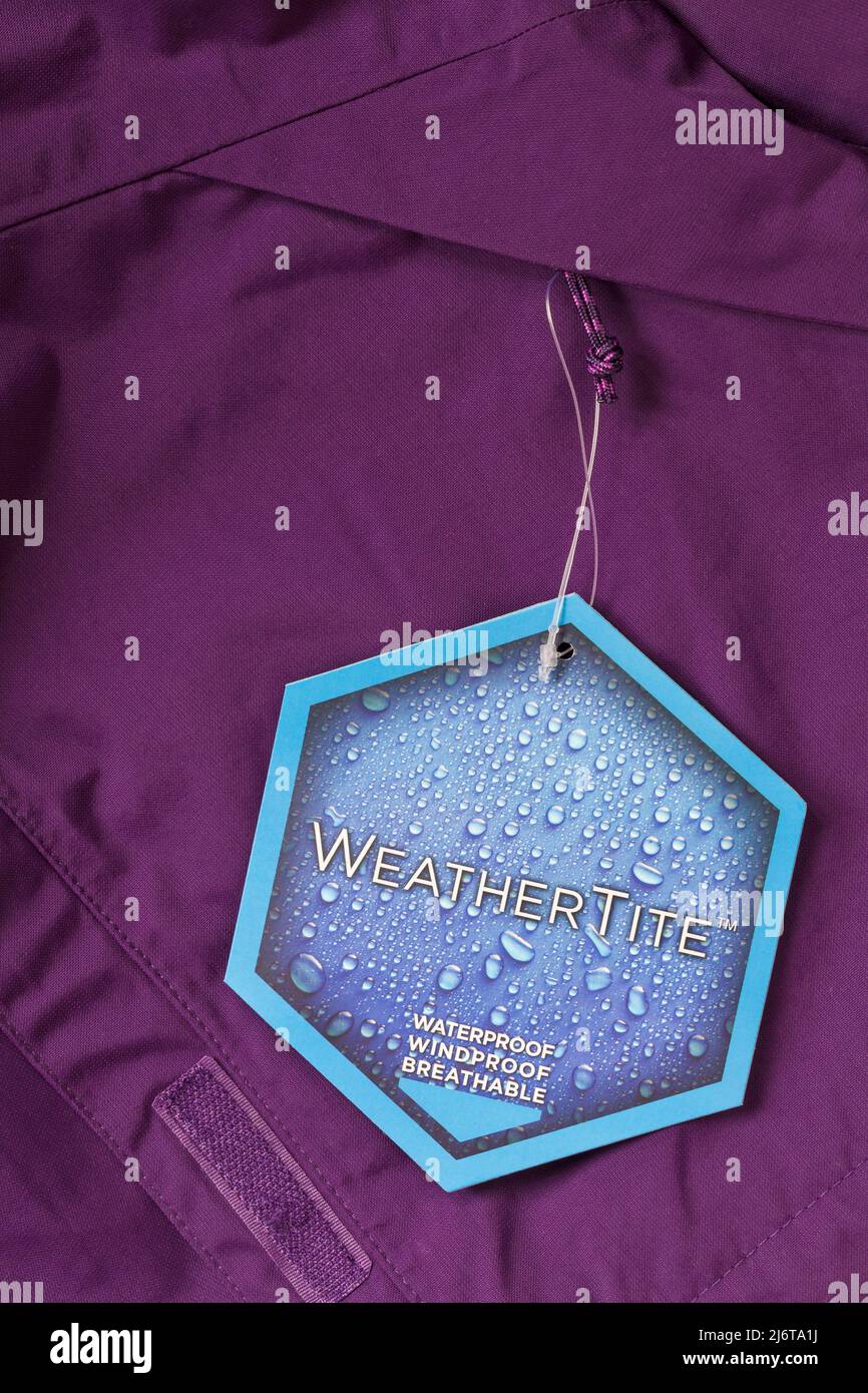 Weathertite label hi-res stock photography and images - Alamy