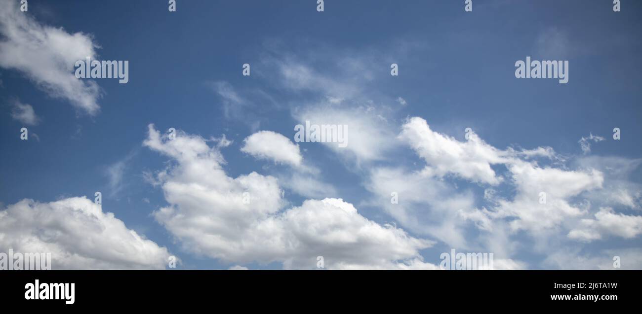 amazing blue background with light haze Stock Photo - Alamy