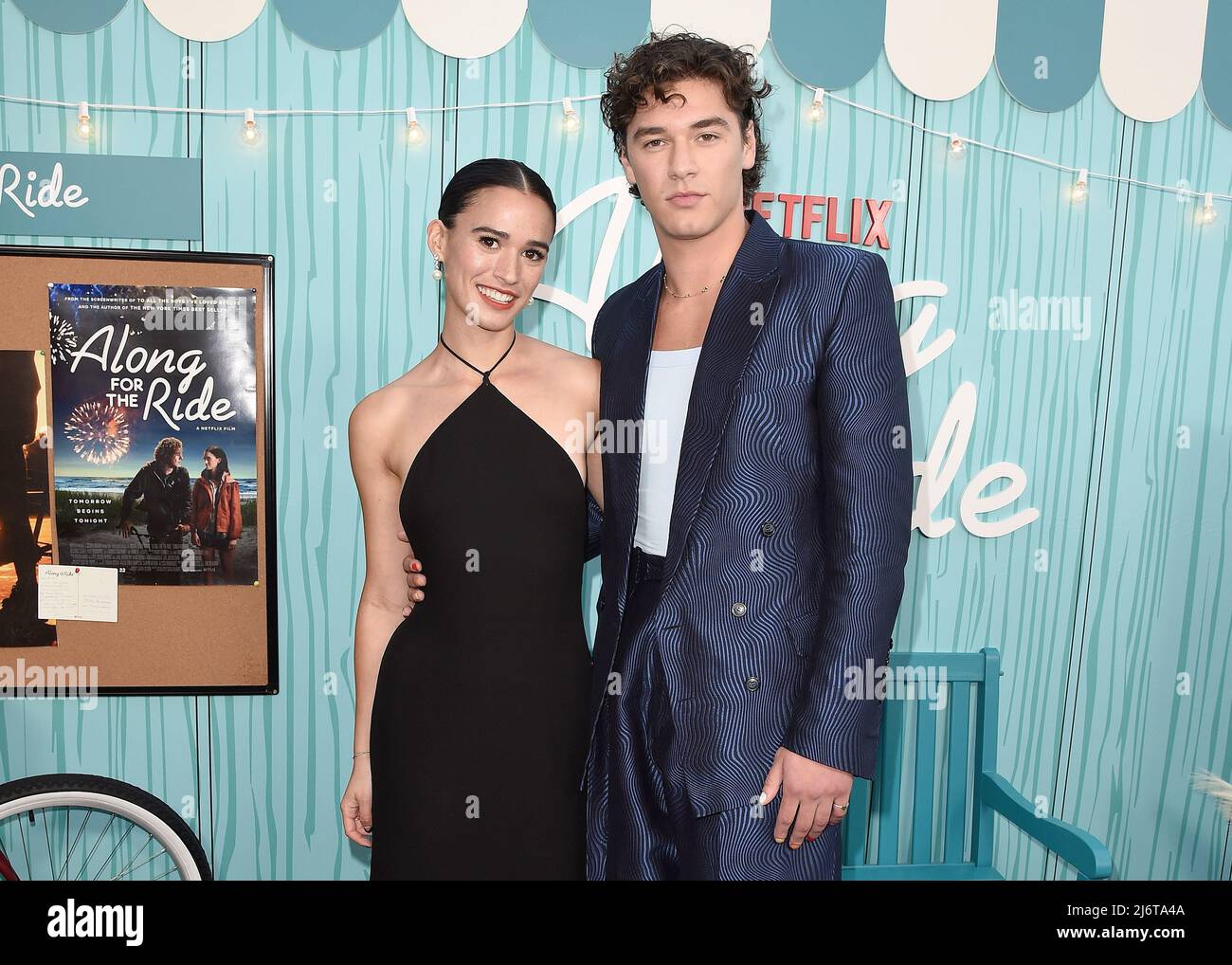 Emma Pasarow and Belmont Calmeli walking on the red carpet at the ...