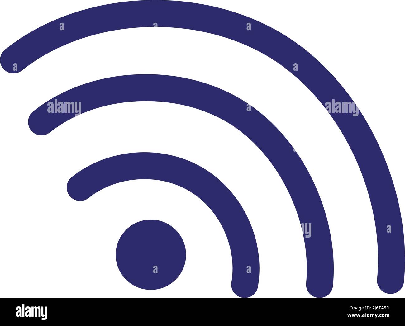 wifi signal connection symbol Stock Vector Image & Art - Alamy