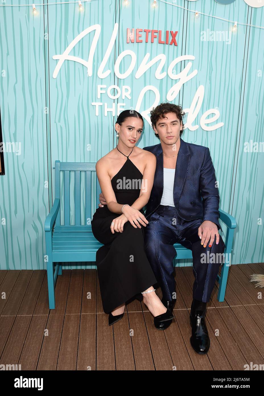 Emma Pasarow and Belmont Calmeli walking on the red carpet at the ...