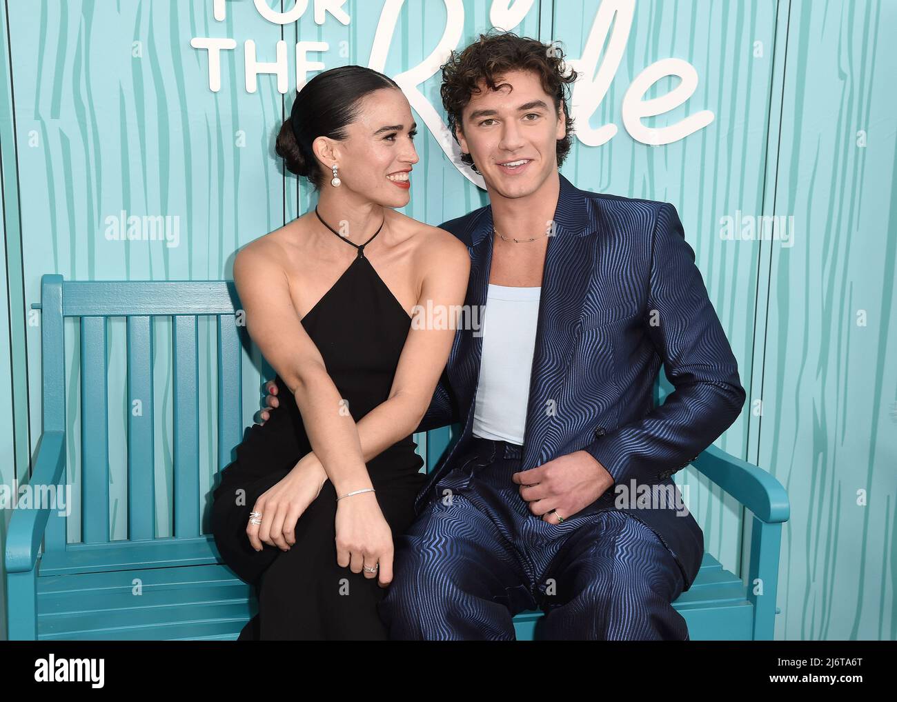 Emma Pasarow and Belmont Calmeli walking on the red carpet at the ...