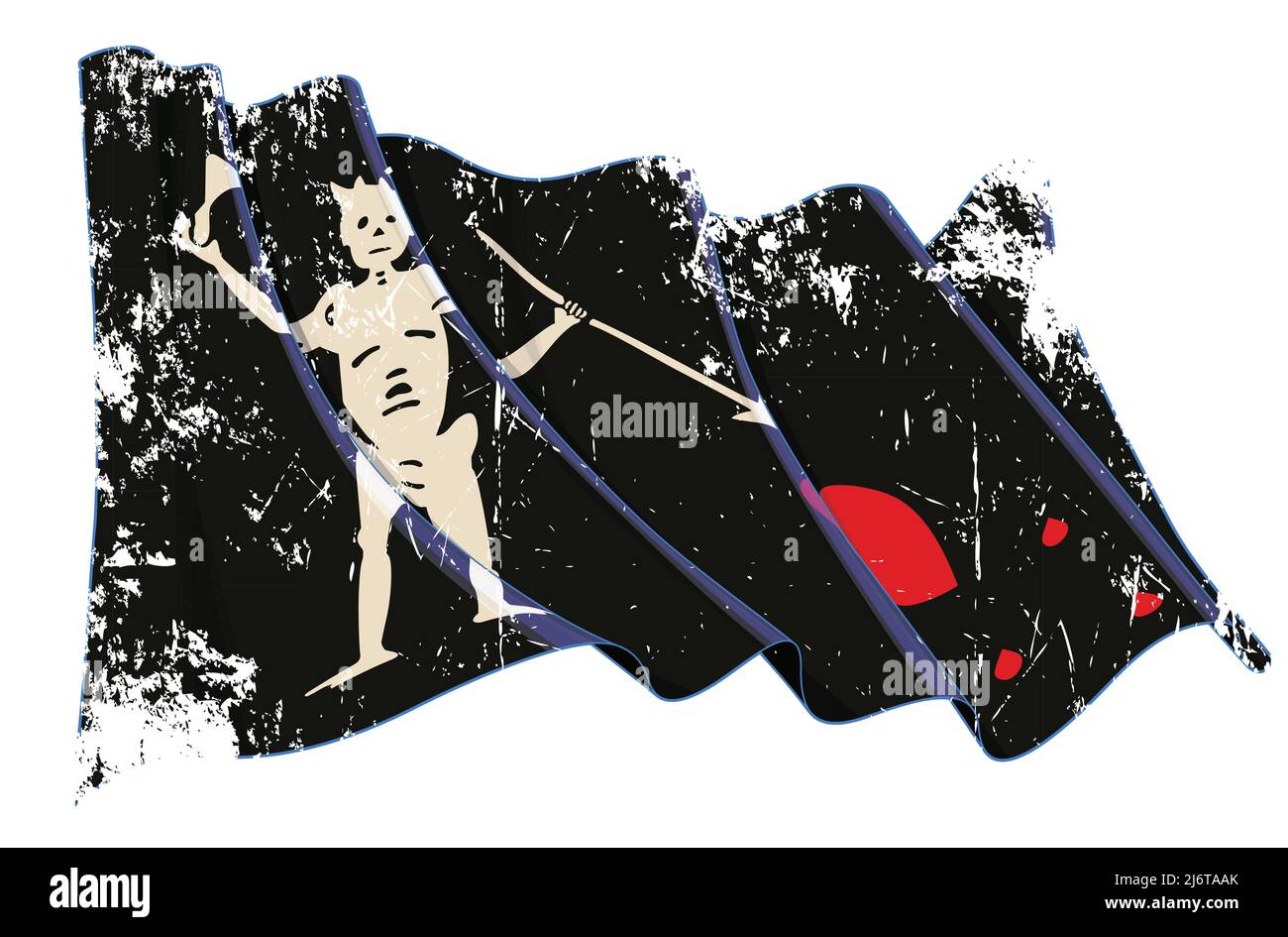 Blackbeard flag Stock Vector Images - Alamy