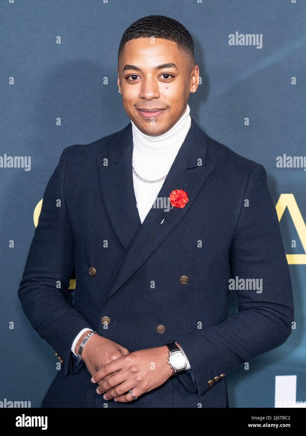 New York, NY - May 3, 2022: Justiin Davis attends 'The Staircase' TV ...