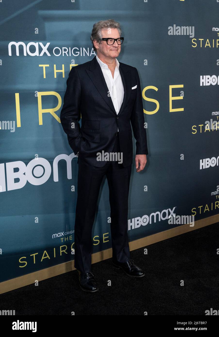 New York, NY - May 3, 2022: Colin Firth attends 'The Staircase' TV show ...