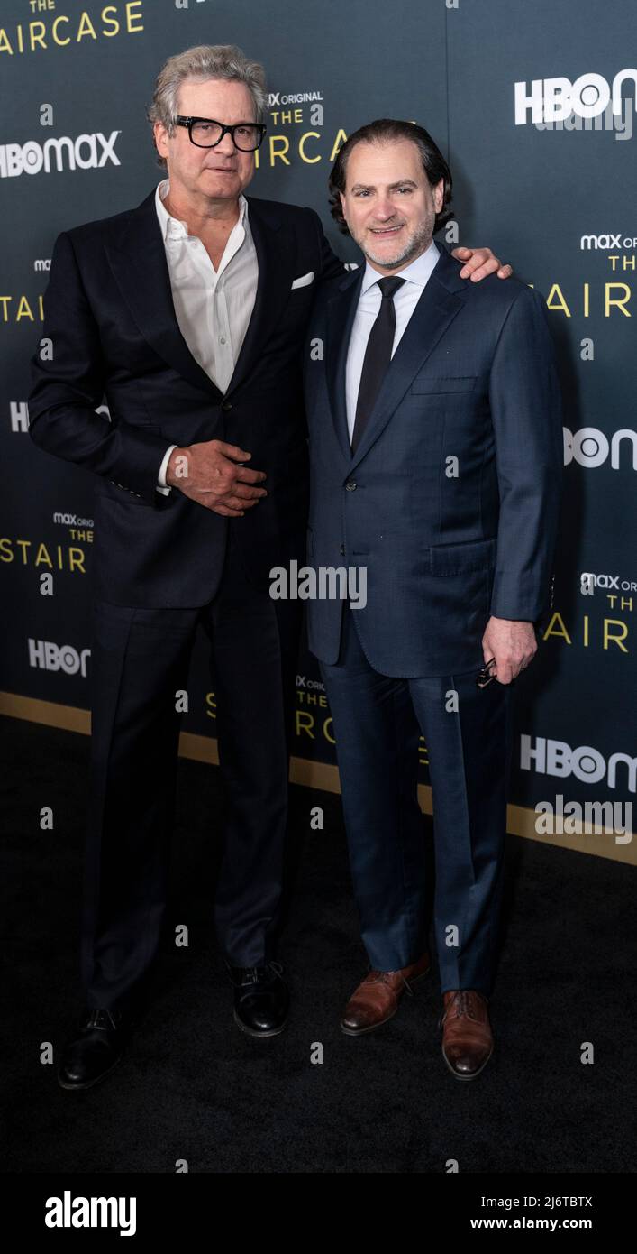 New York, NY - May 3, 2022: Colin Firth and Michael Stuhlbarg attend ...