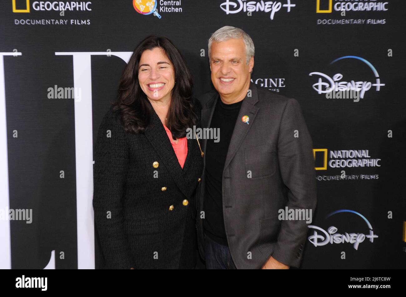 Sandra Ripert and Eric Ripert attend the "We Feed People' screening at ...