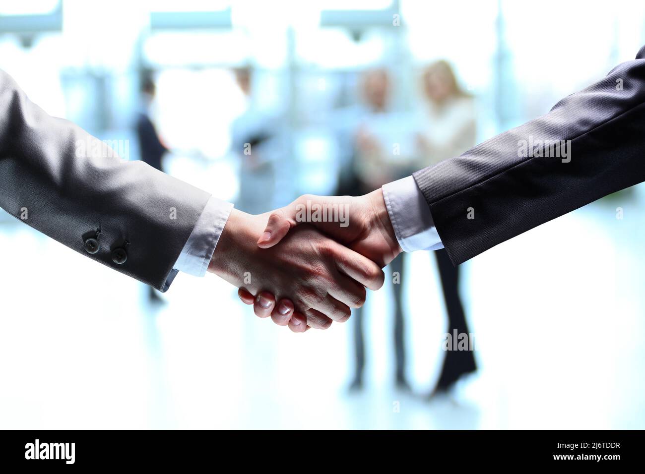 The businessman. Hand for a handshake. The conclusion of the ...