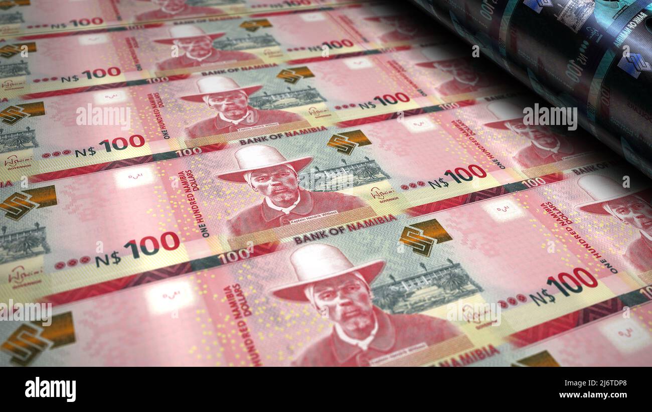 Namibian currency namibian dollar namibia hi-res stock photography and ...